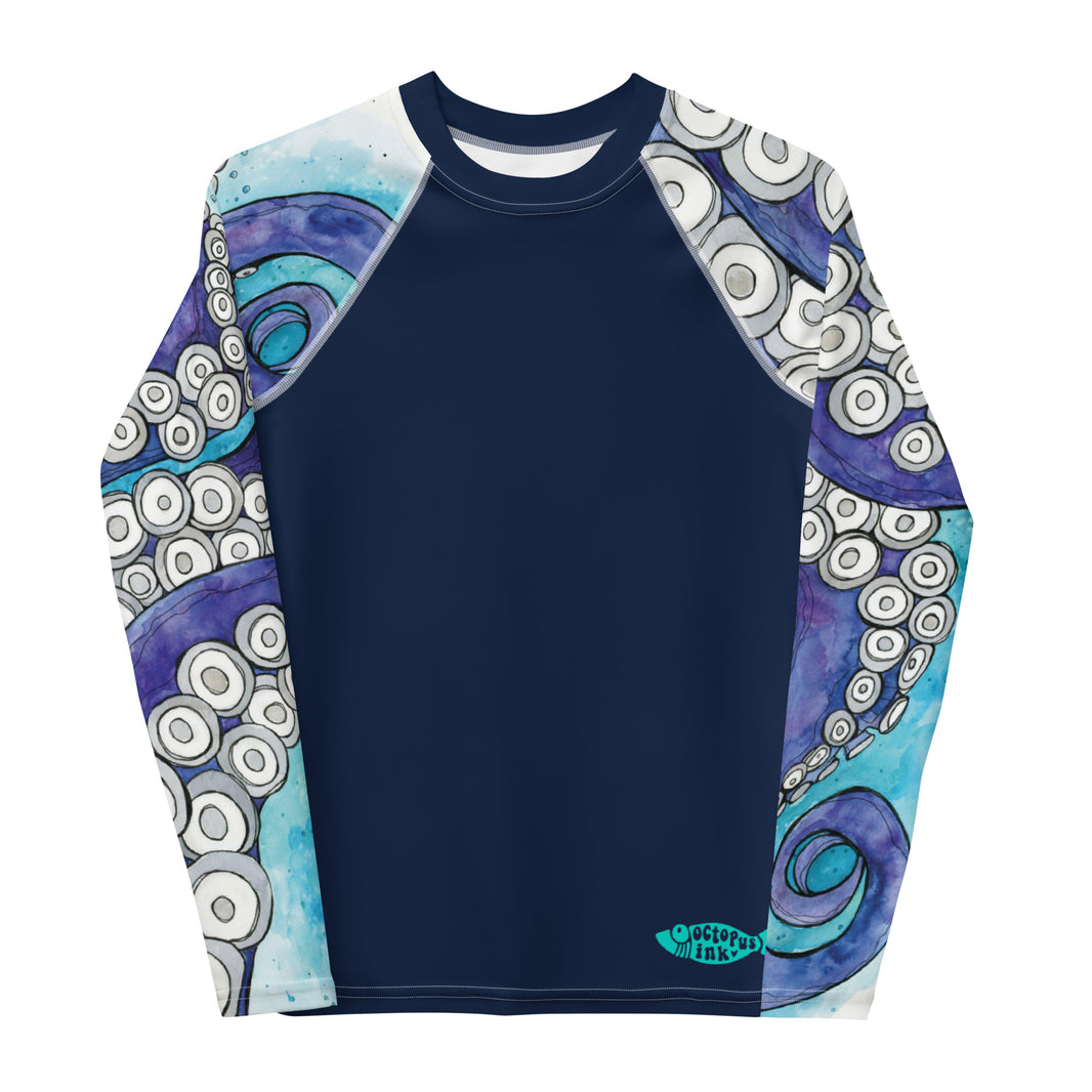 Kids Rash Guards – Octopus Ink