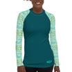 Seaweed Women's Rash Guard | Eco-Conscious & Sun Protection – Octopus Ink